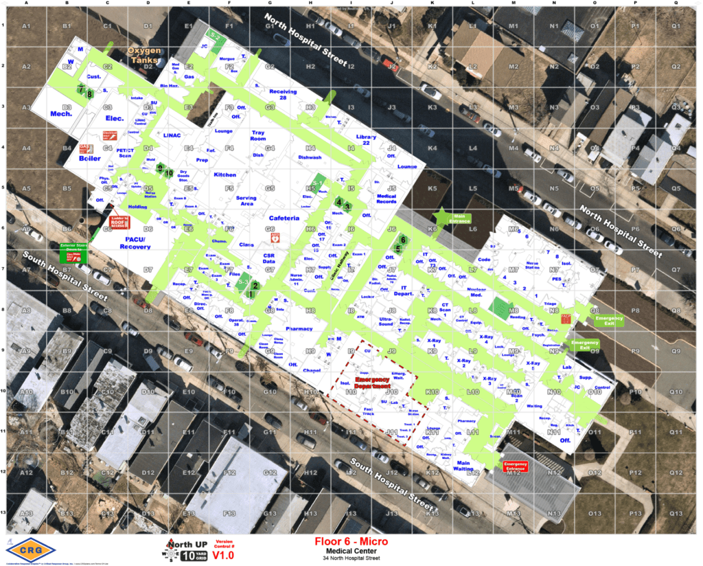 Critical Incident Mapping for Medical Facility Emergency Plans